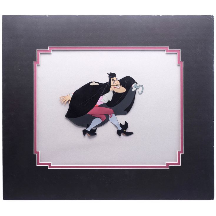 388. Captain Hook Original Production Cel | PETER PAN (1953)