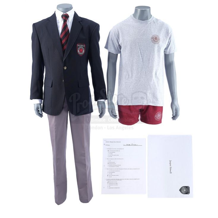 Young Jasper Sitwells Hydra Academy and Gym Costumes with Homework and ...
