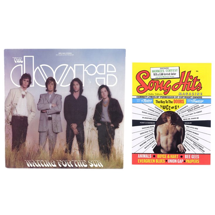 Lot 679 - Waiting For The Sun Album Cover and Magazine Cover | DOORS ...