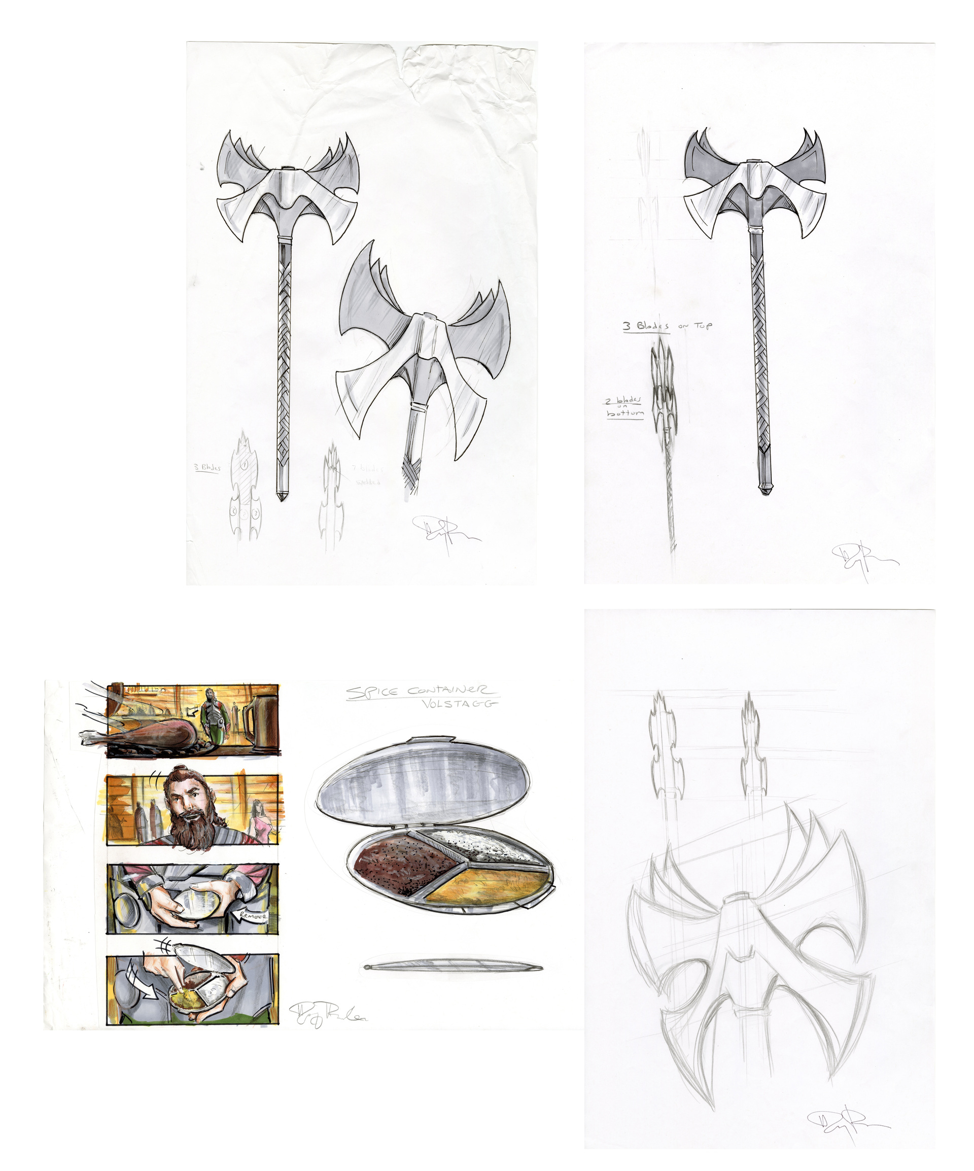 Volstagg Axe THOR: THE DARK WORLD Official Character Descriptions