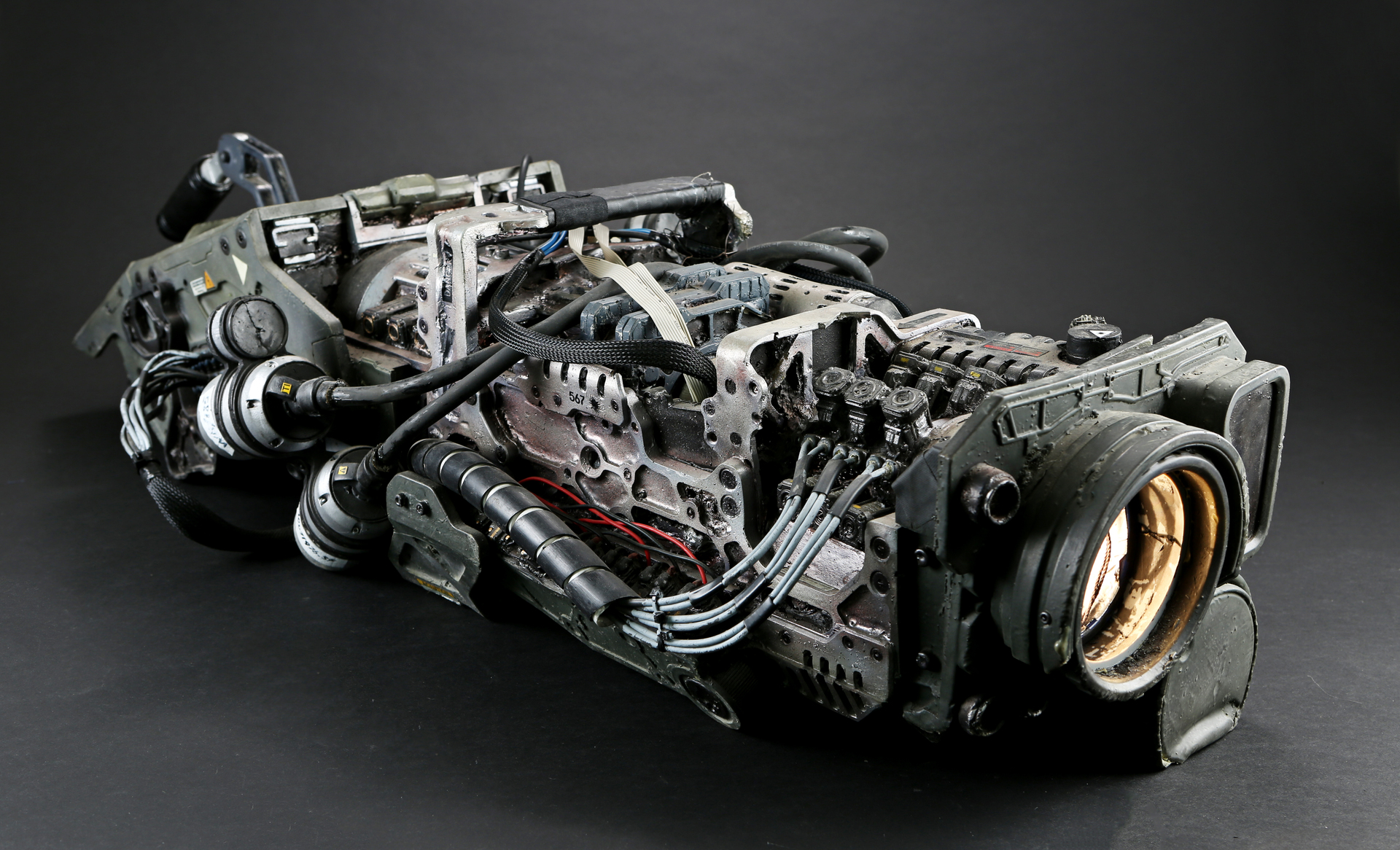 Lot # 1135: Spectral (2016) - Mark Clyne's (James Badge Dale) Light-up ...