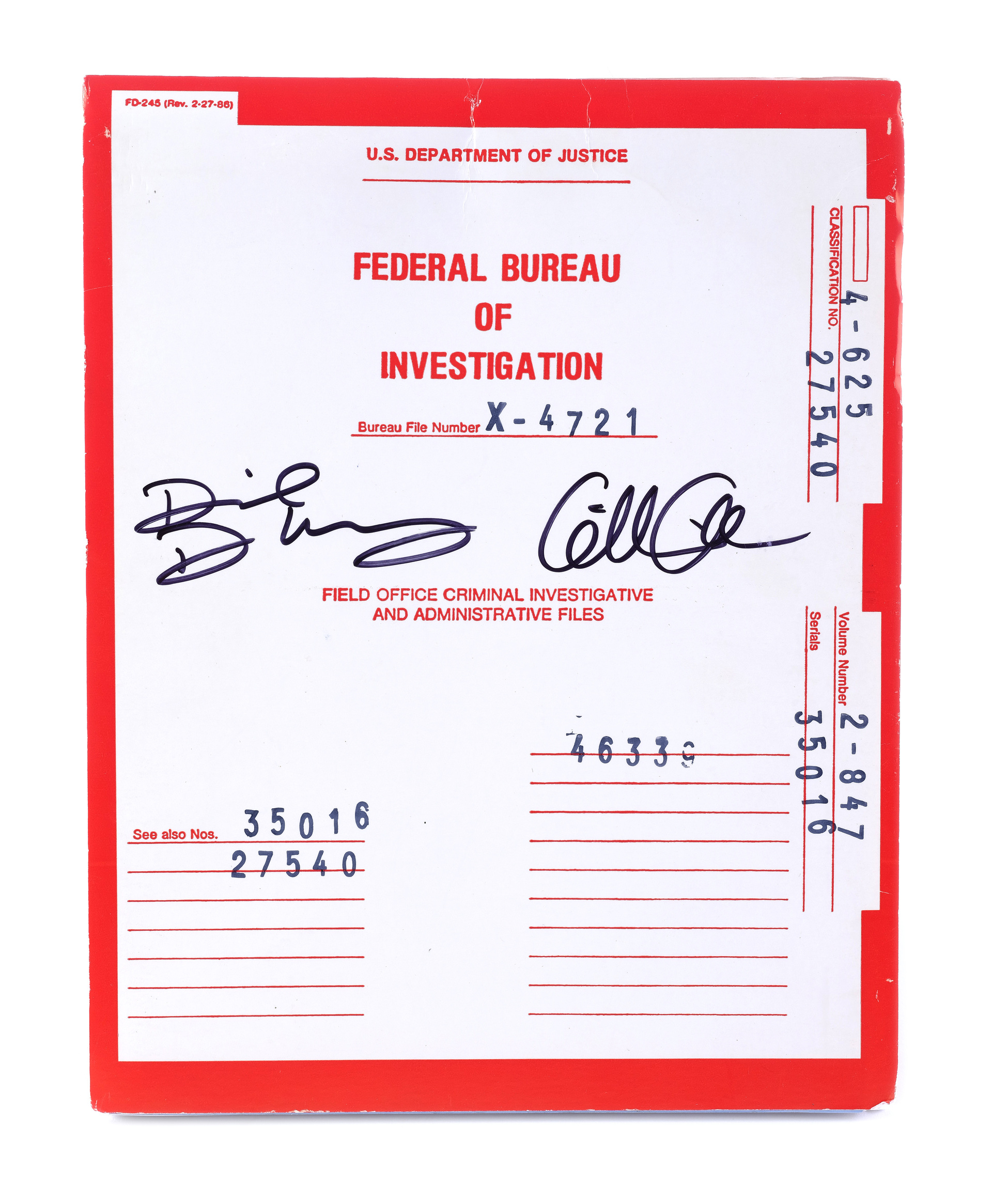 Lot # 1443: The X-Files (T.V. Series, 1998) - Gillian Anderson and ...