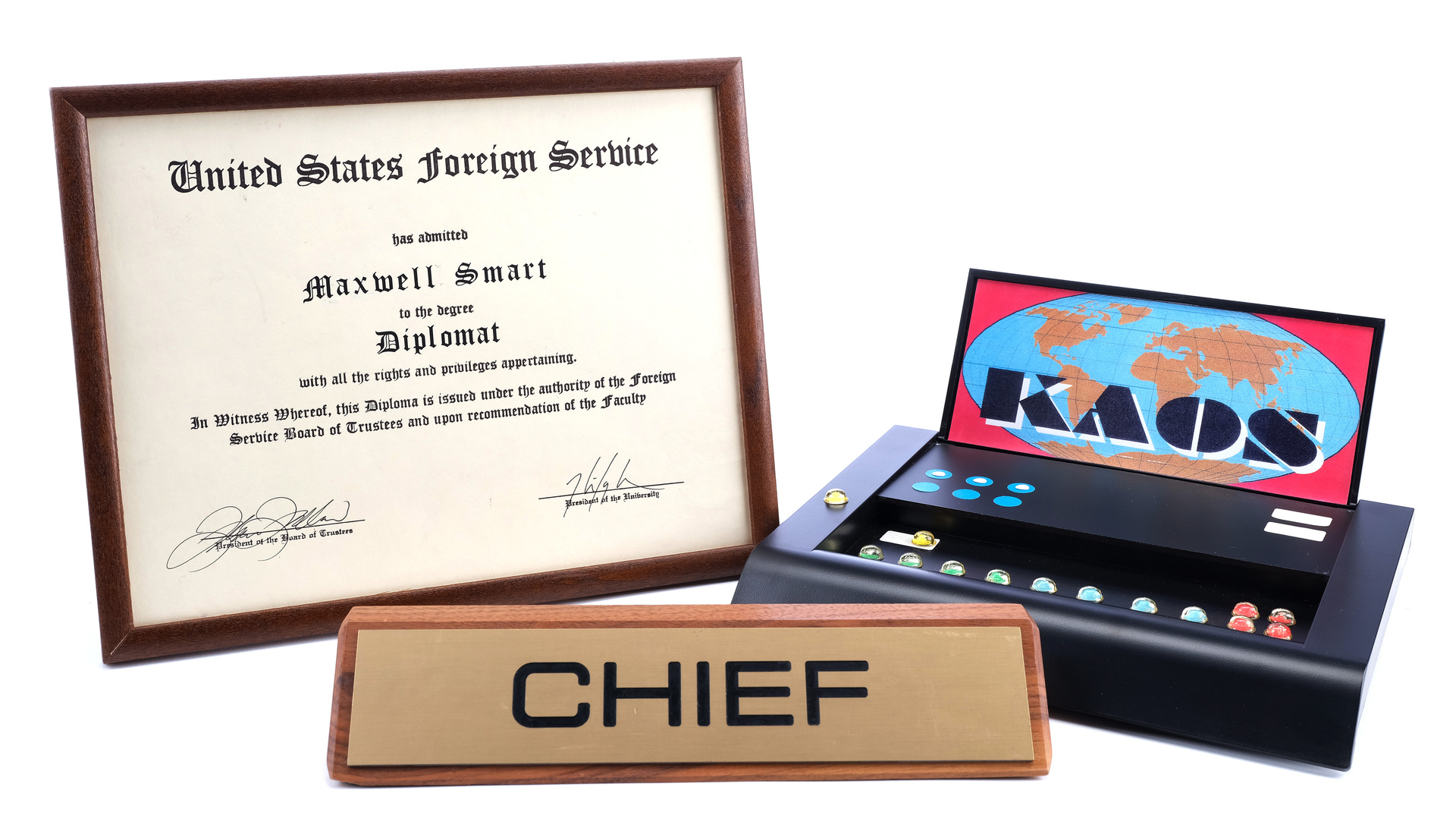 Lot # 770: Get Smart (T.V. Series, 1995) - Maxwell Smart's (Don Adams ...