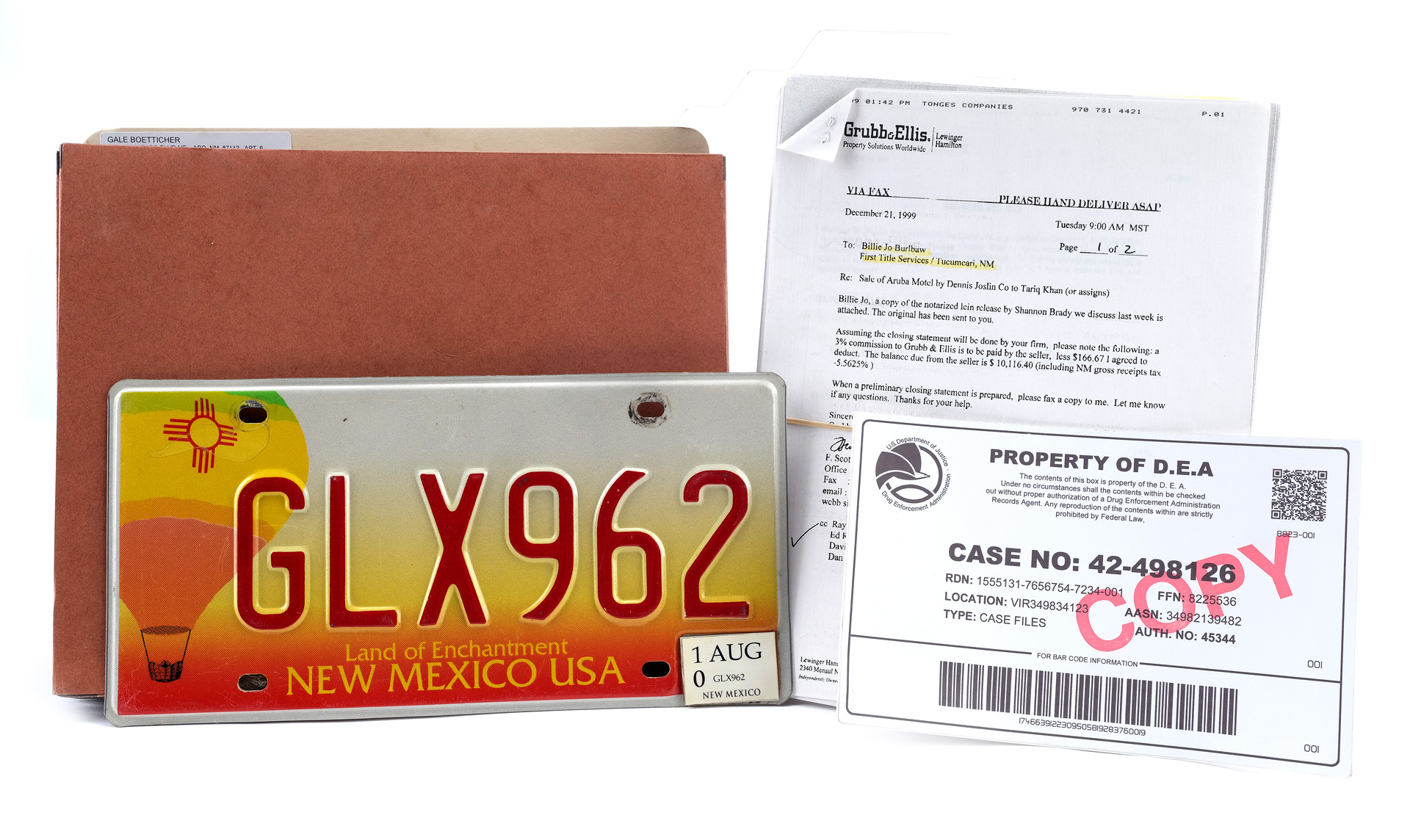 Lot # 589: Breaking Bad (T.V. Series, 2008 - 2013) - Hank Schrader's ...