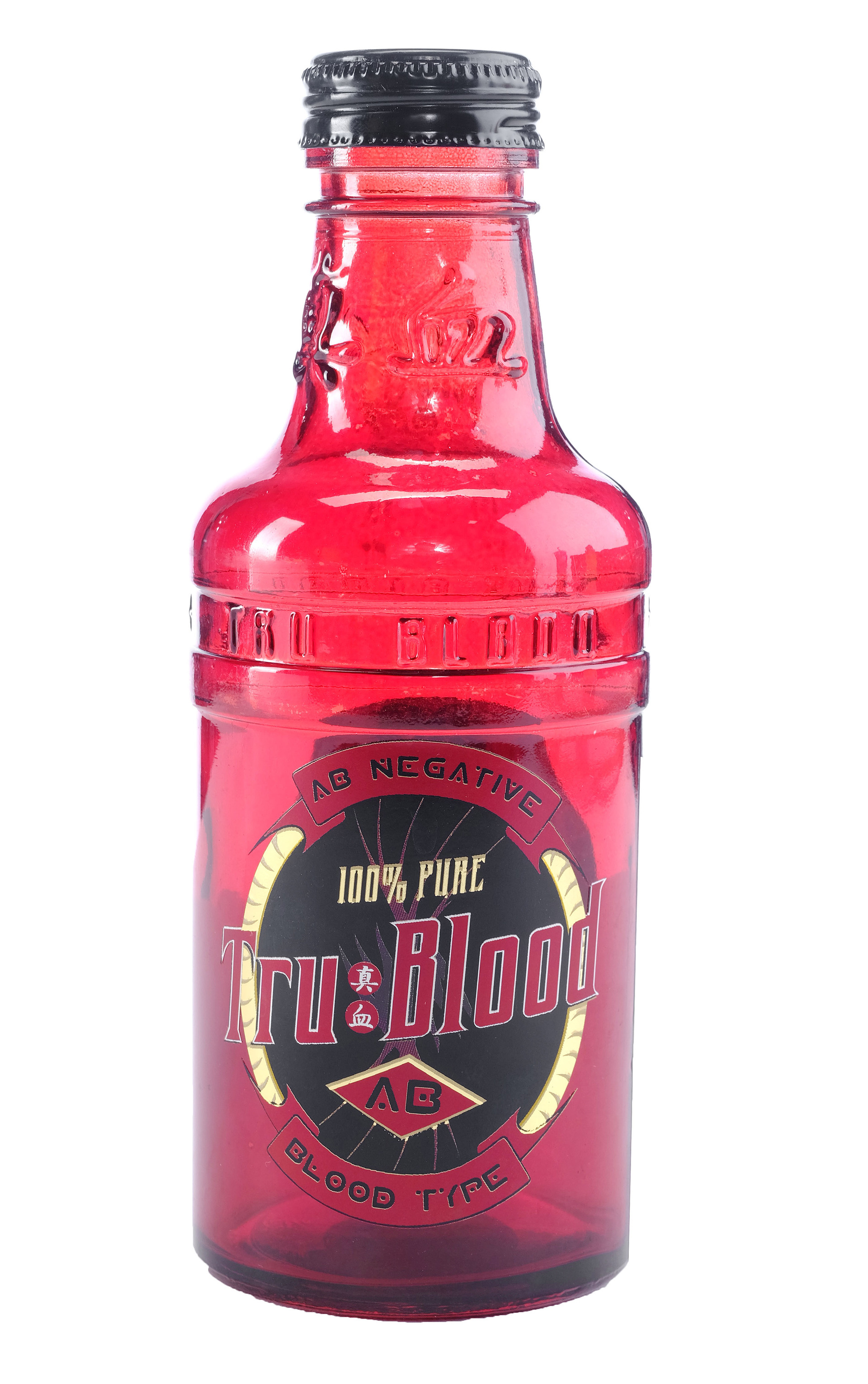 Lot # 1396: True Blood (T.V. Series, 2008 - 2014) - Tru Blood Bottle
