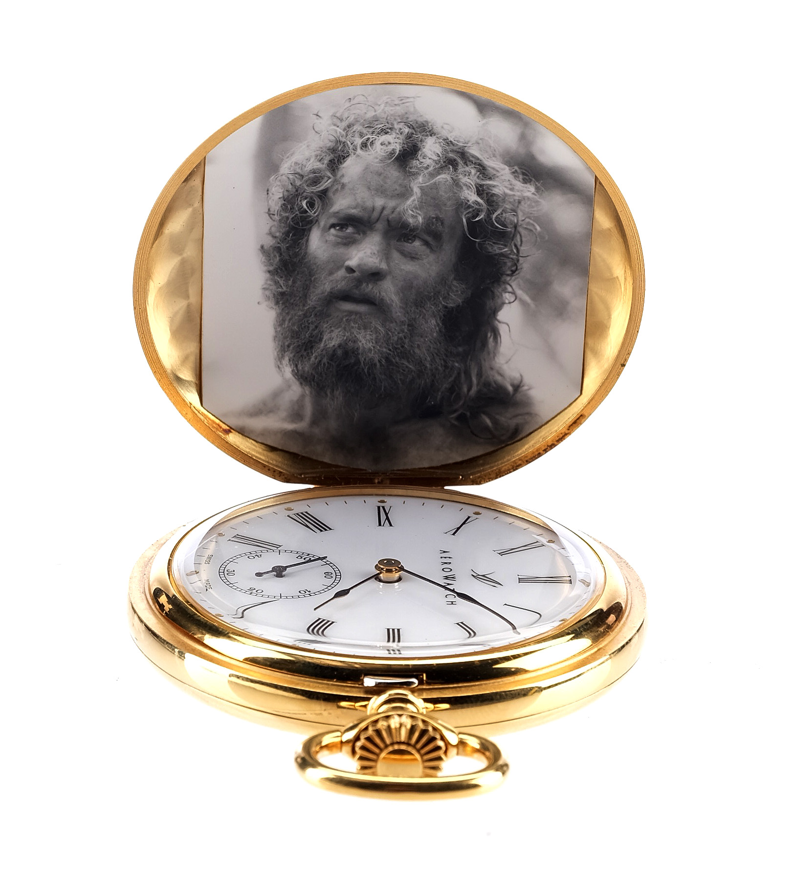 Lot # 614: Cast Away (2000) - Pocket Watch Crew Gift