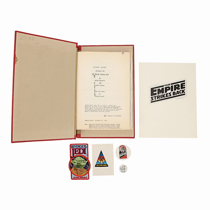 Lot #1603: STAR WARS: THE EMPIRE STRIKES BACK (1980) - Fourth Draft ...