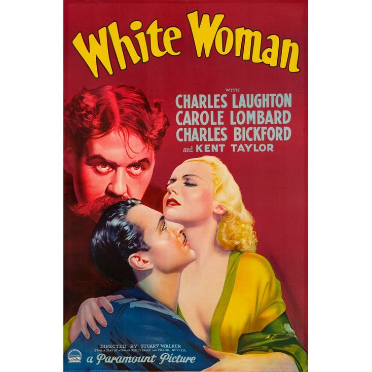 464. WHITE WOMAN - Full-Bleed One Sheet Full-Bleed One Sheet (26.5 x 39 ...