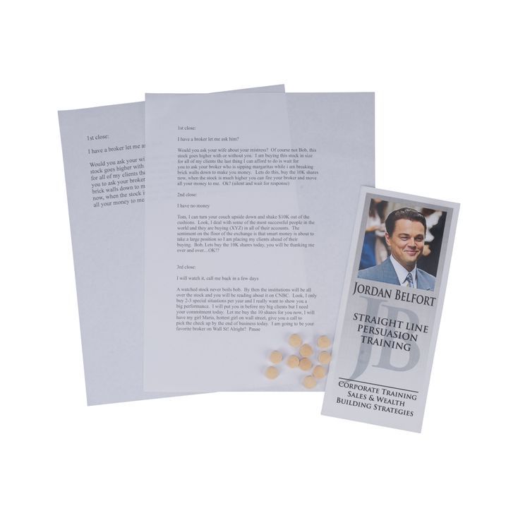 Wolf of Wall Street Auction - Lot #146: Jordan Belfort's (DiCaprio ...