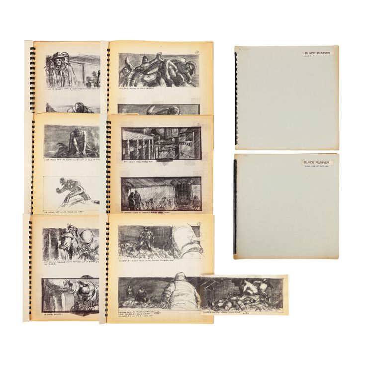 Lot 939 - Geoff Hutchins Collection Two Sherman Labby Storyboard Books ...