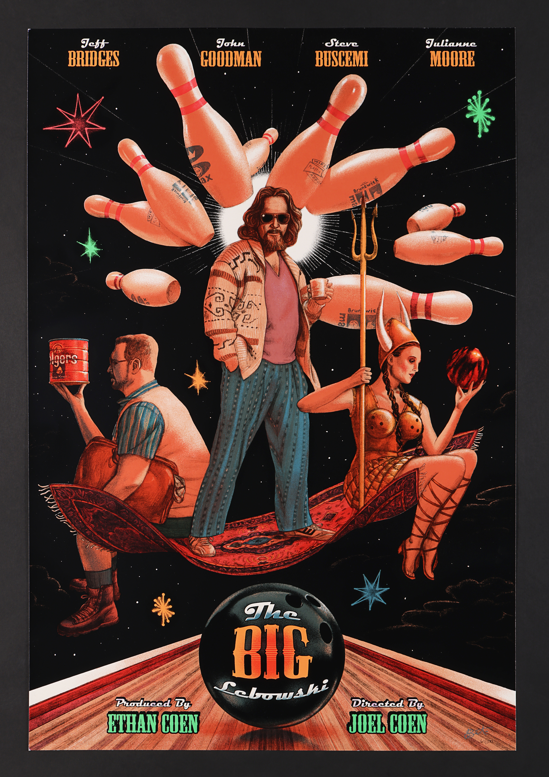 Lot #483 - THE BIG LEBOWSKI (1998) - Signed and Hand-Numbered Limited ...