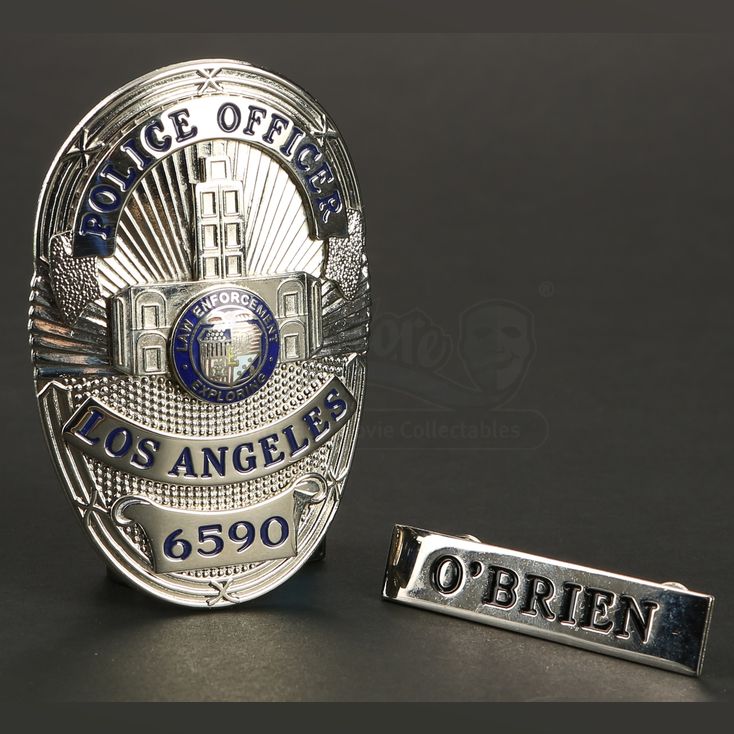 Young OBriens (Wayne Bastrup) Police Badge and Name Bar | TERMINATOR ...