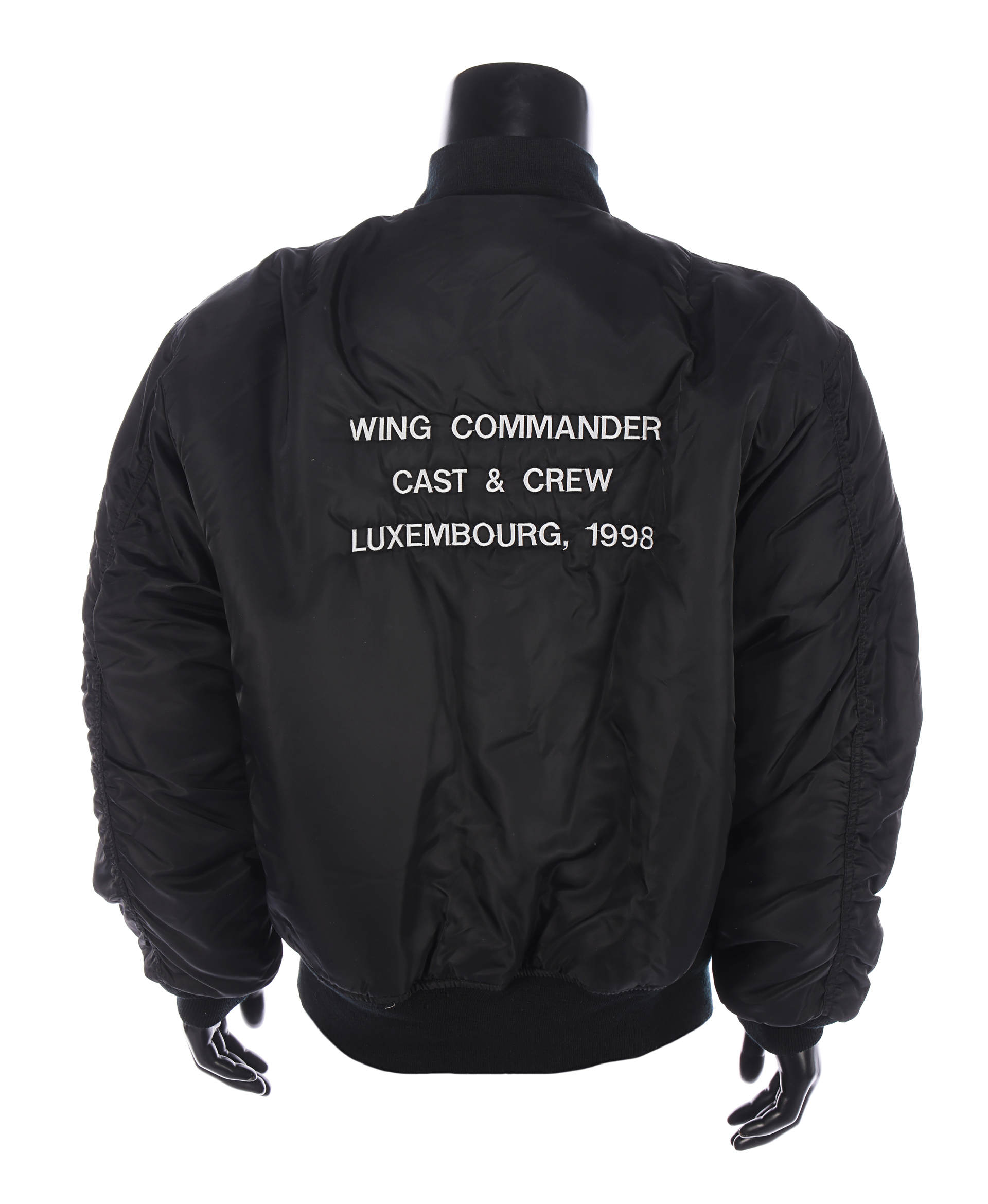 Black Crew Jacket | WING COMMANDER (1999)