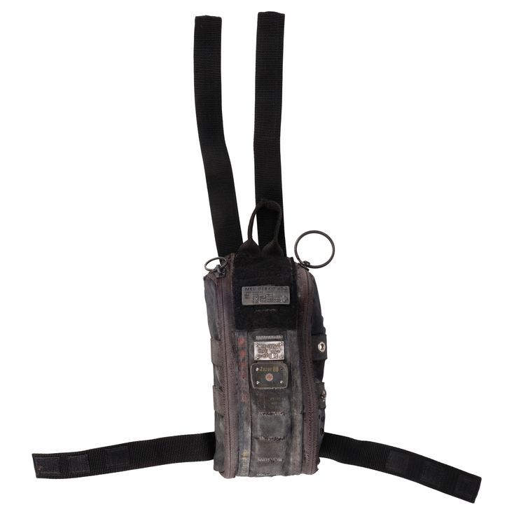 11. Sapper Morton's (Dave Bautista) Screen-Matched Distressed Satchel ...