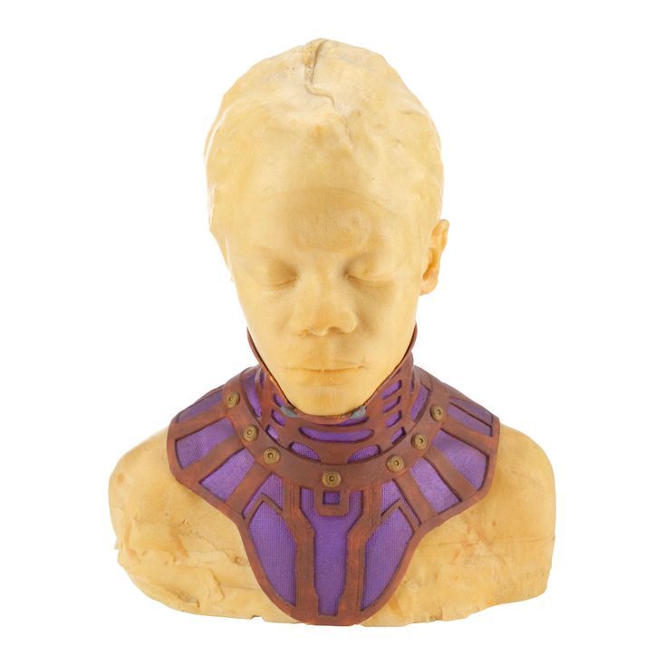 899. Shuri's (Letitia Wright) Wakandan Neck Armor on Lifecast ### BLACK ...
