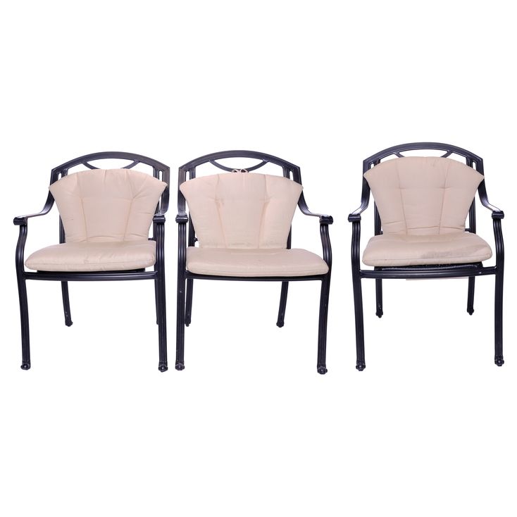 Set of Three White Family Patio Chairs | BREAKING BAD (TV SERIES, 2008 ...