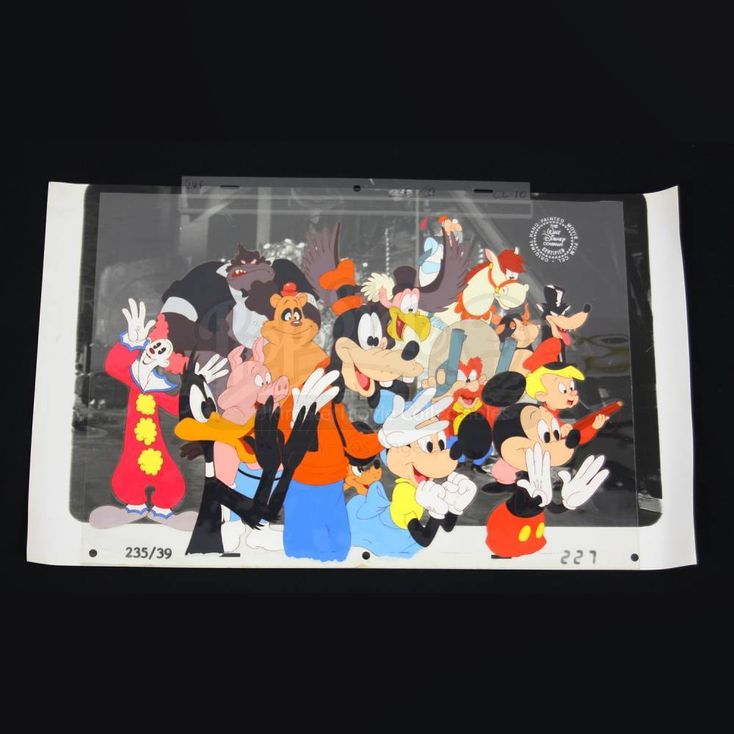 Original Animation Cell And Live Action Still - Gathering of Toons ...