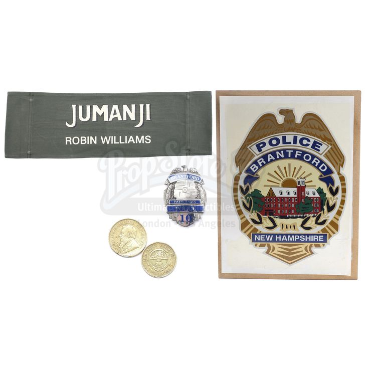 Van Pelts (Jonathan Hyde) Gold Coins, Robin Wiliams Chairback, Police ...