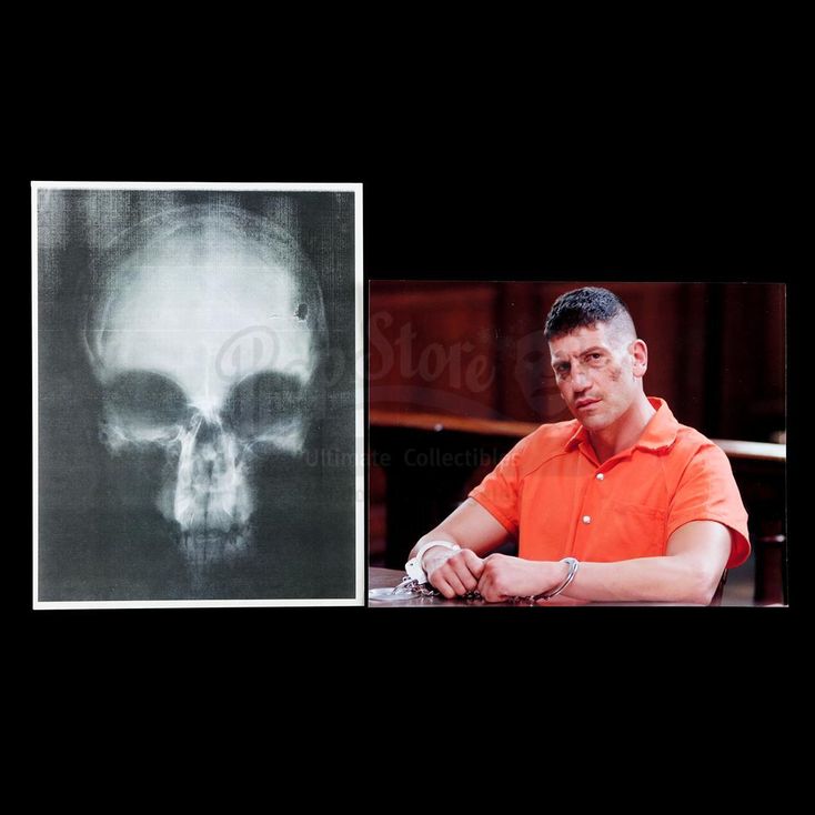 Frank Castle Skull X-Ray with Trial Photo | MARVEL'S THE PUNISHER (2017 ...