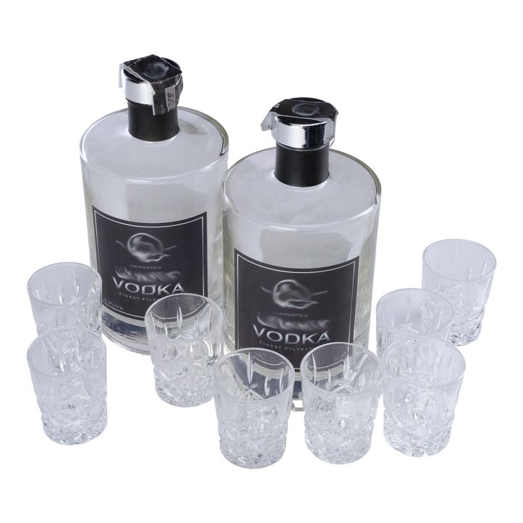 Lot 149 JOHN WICK CHAPTER 4 (2023) Ruska Roma Vodka Bottles and Shot ...