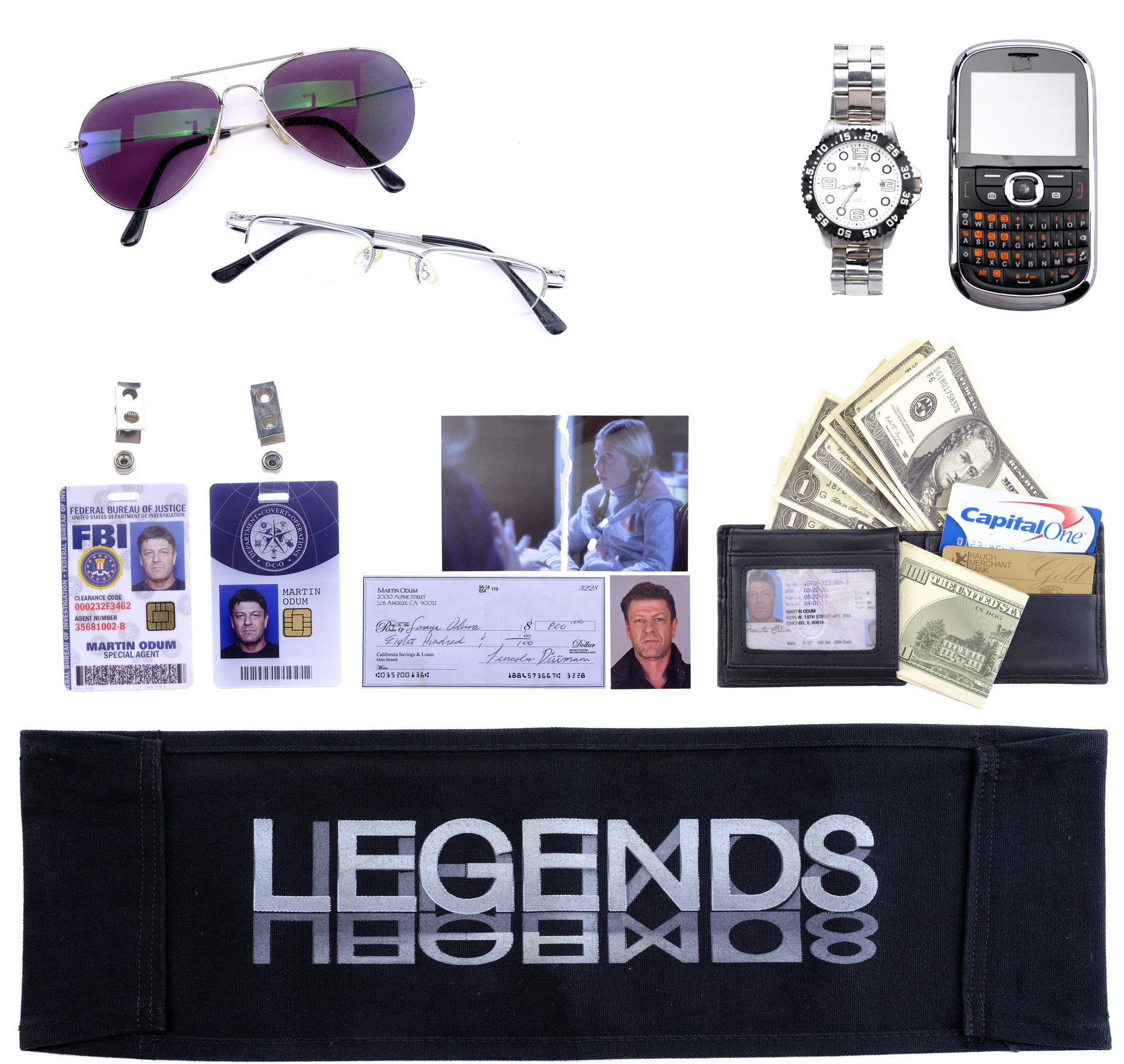 Lot # 912: Legends (T.V. Series, 2014 - 2015) - Set of Martin Odum's ...