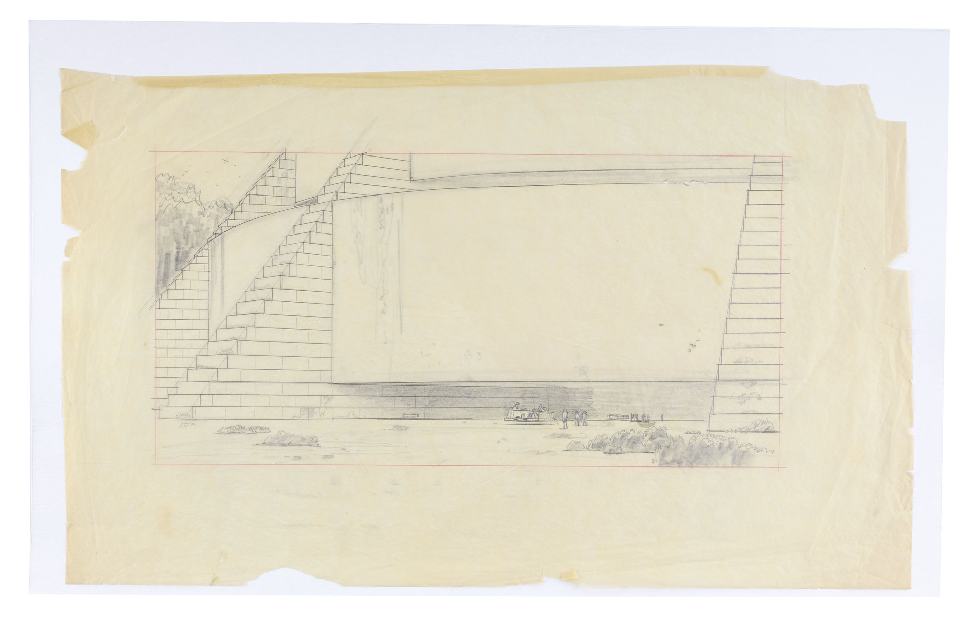 Lot # 387: Star Wars: A New Hope (1977) - Hand-Drawn Ralph McQuarrie ...