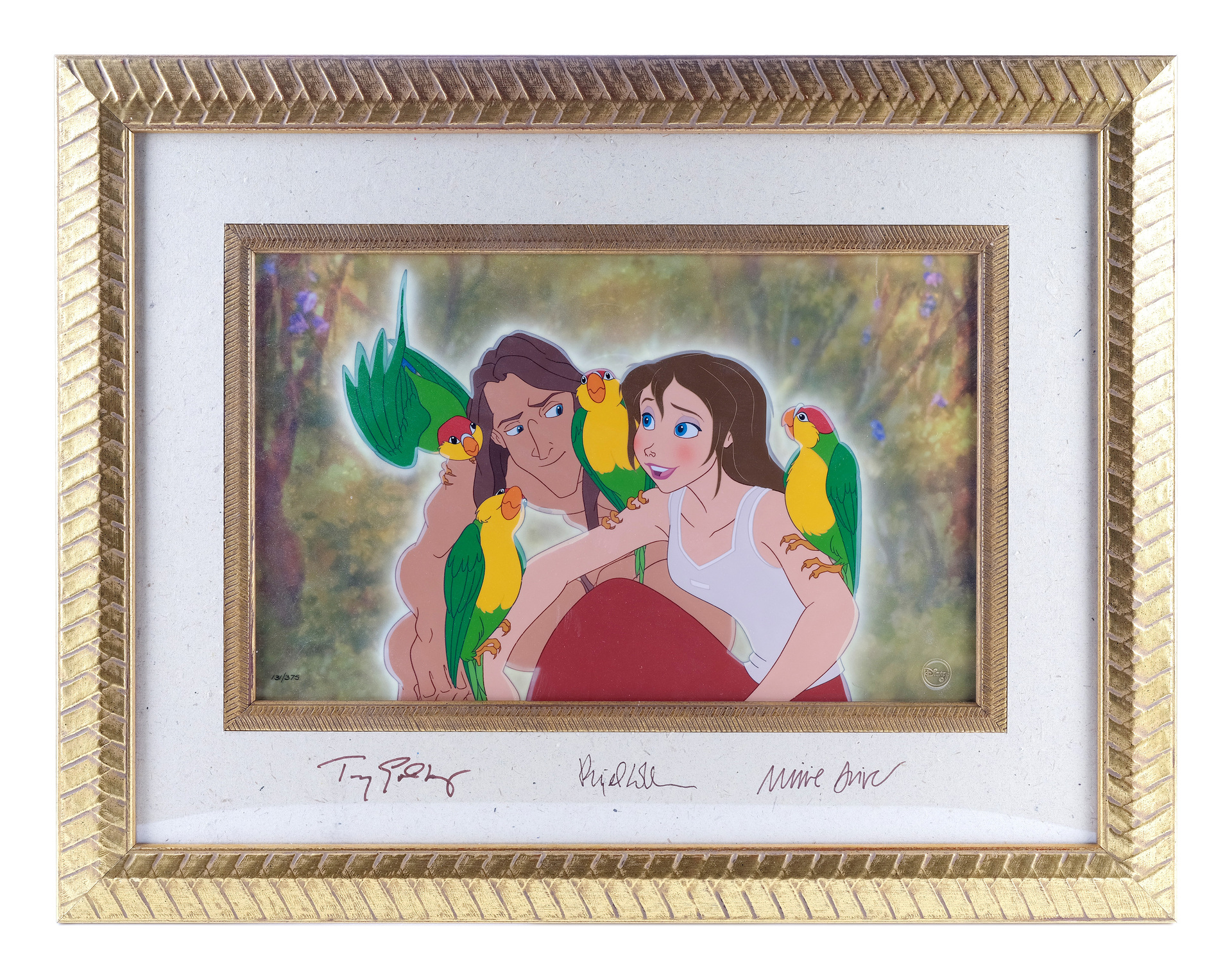 Lot # 1663: Tarzan (1999) - Phil Collins, Minnie Driver, and Tony ...