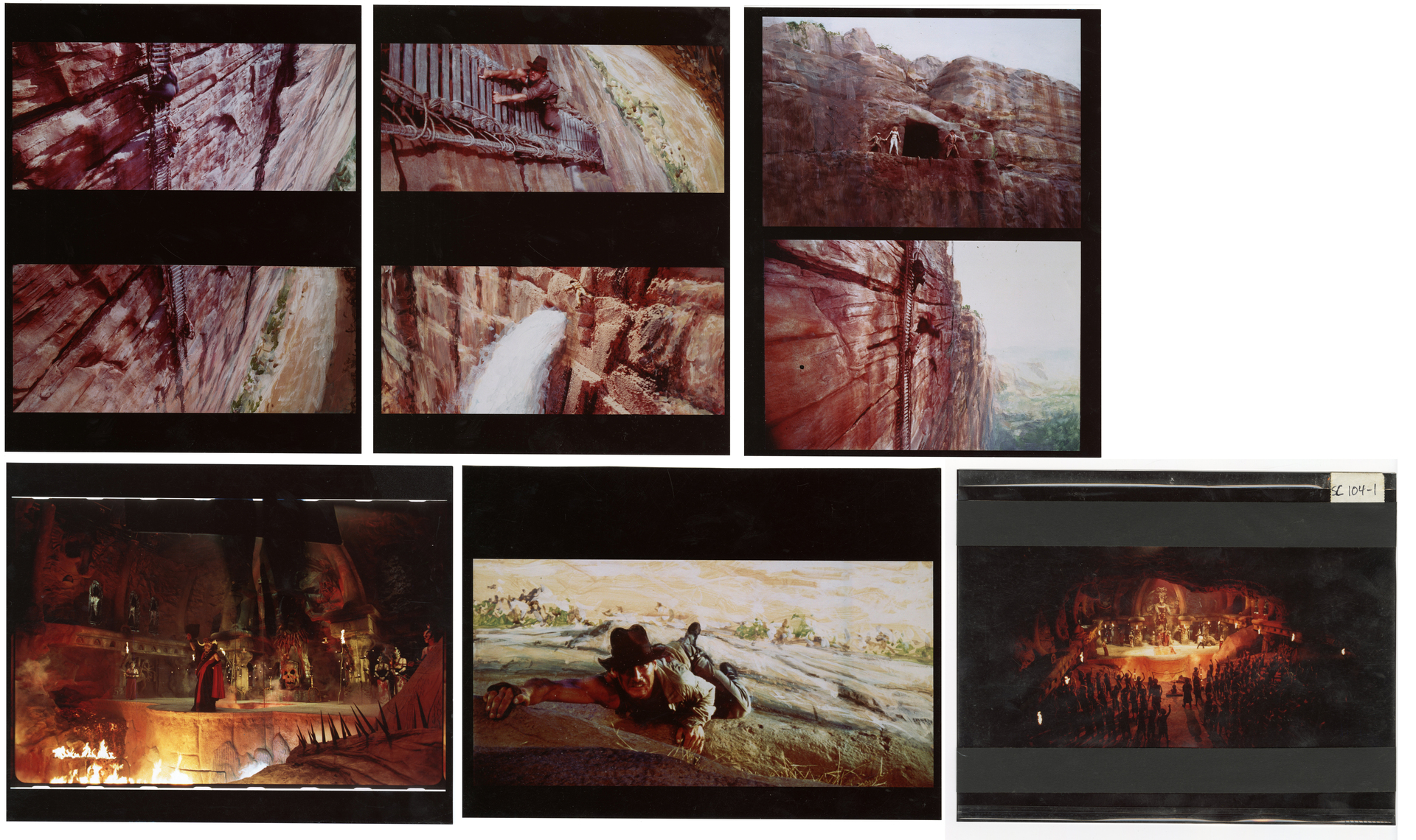 Lot # 855: Indiana Jones And The Temple Of Doom (1984) - Set of Six ...