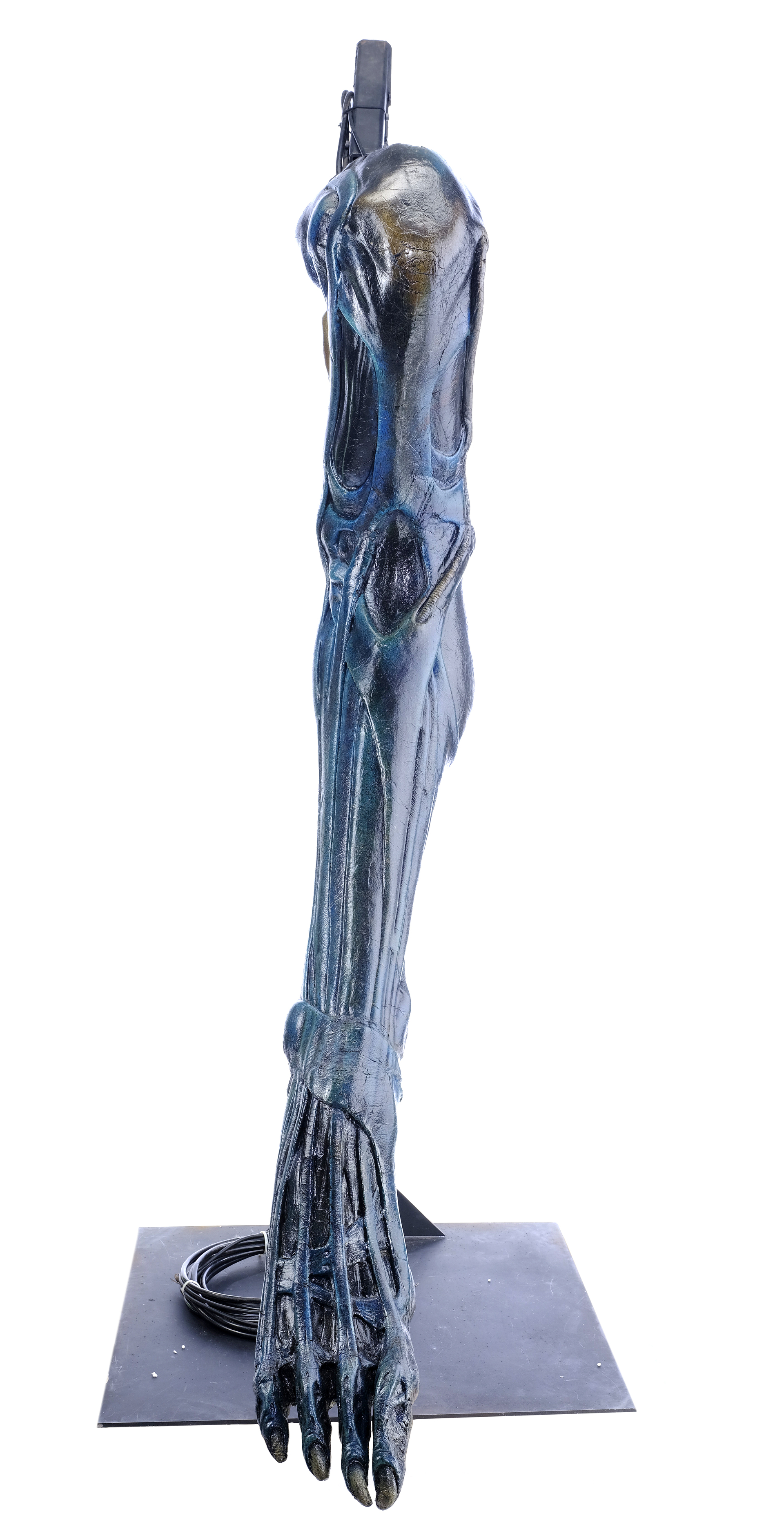 Lot # 6: Aliens (1986) - Full-Size Xenomorph Queen Animatronic Leg Display