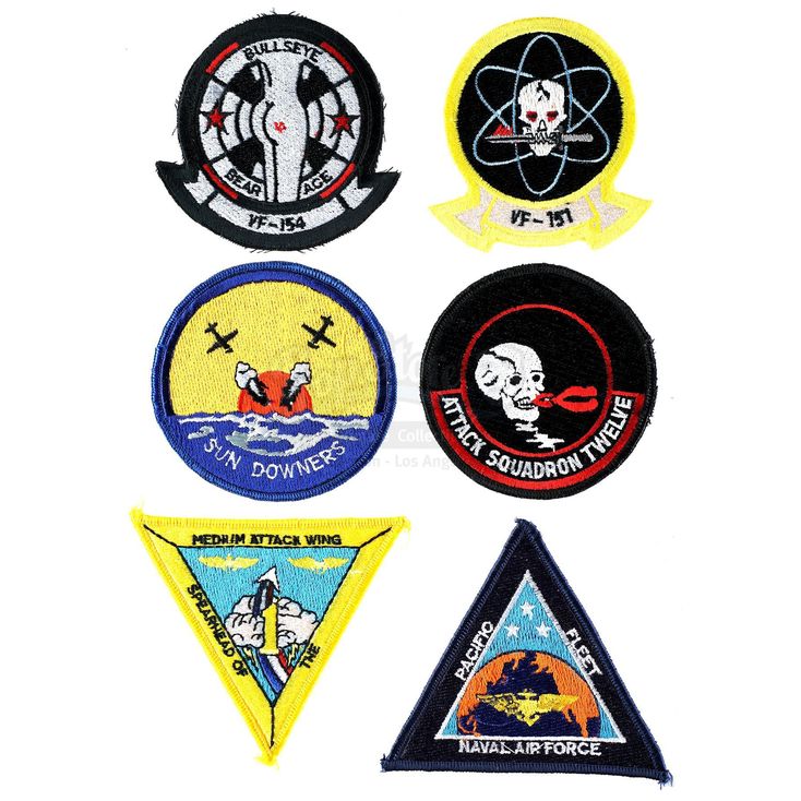 Flight Suit Patch Set | TOP GUN (1986)