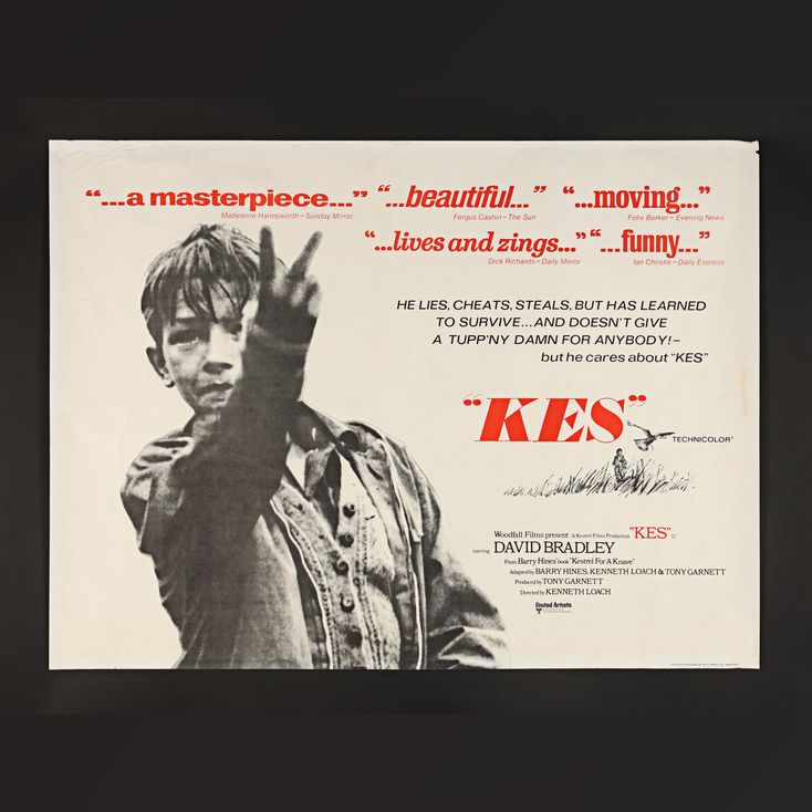 Lot 256 - Collectible Poster Live Auction - UK Quad, 1969 | KES (1969)