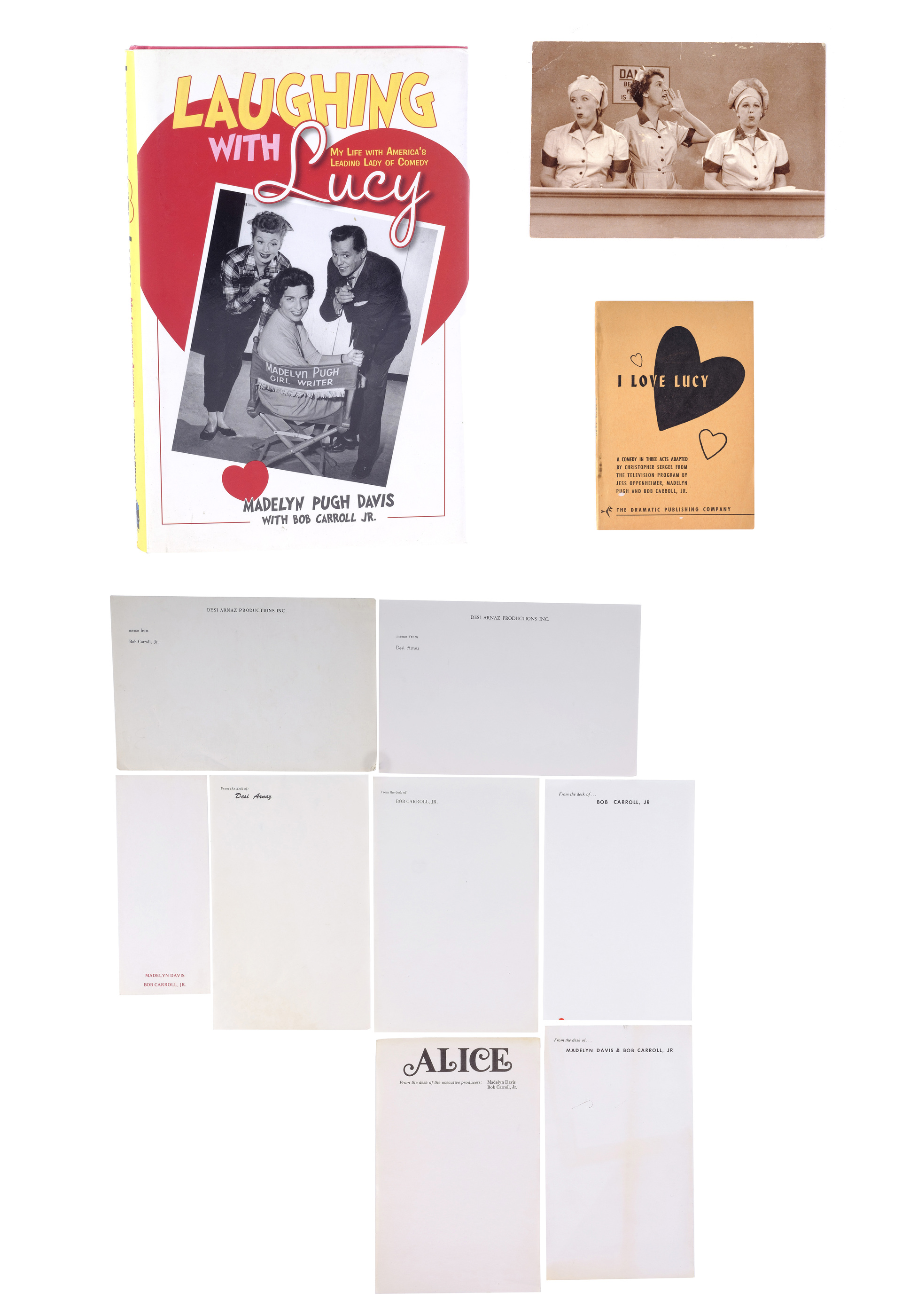 Lot # 841: I Love Lucy (T.V. Series, 1951 - 1957) - Bob Carroll, Jr ...