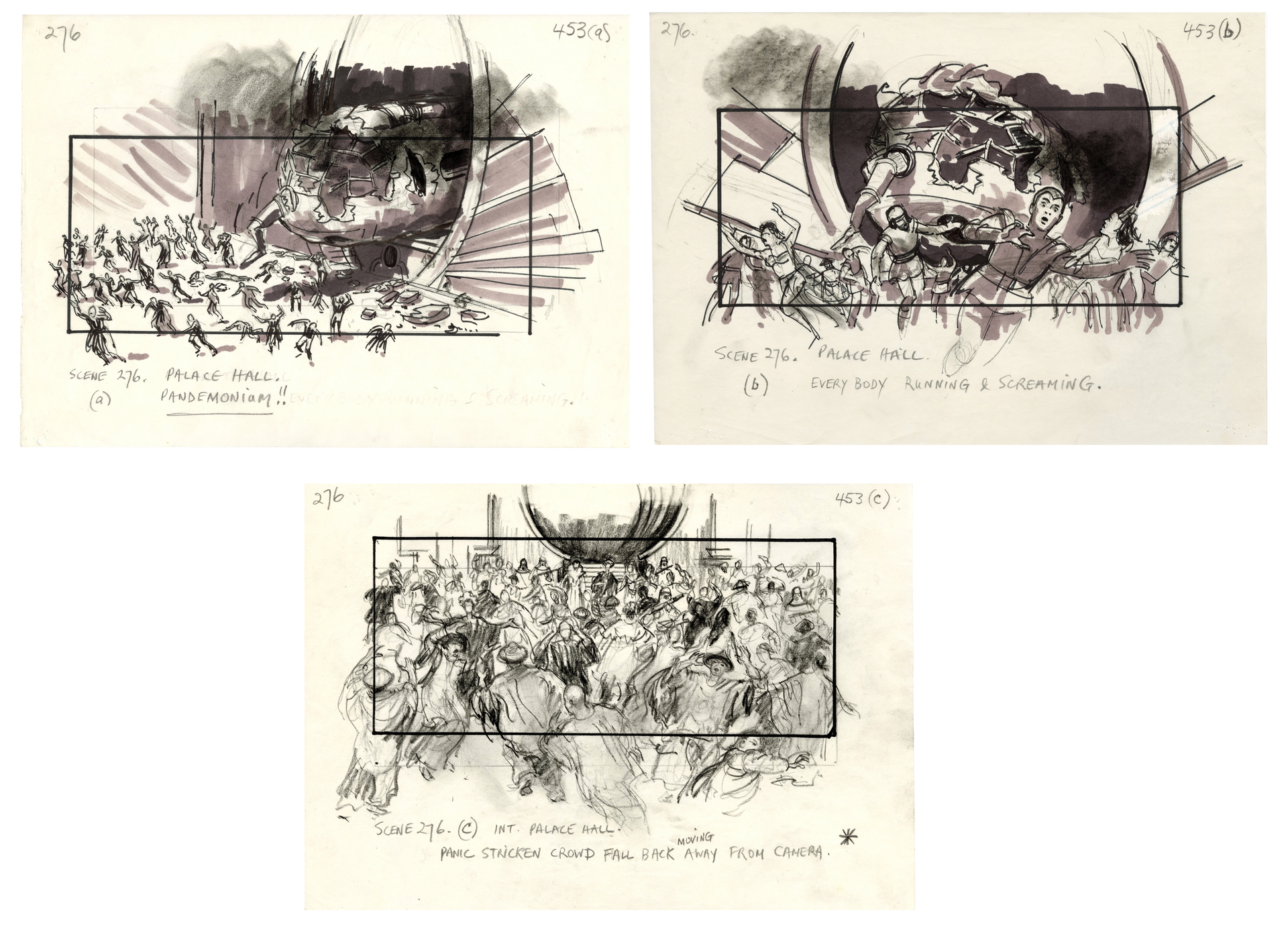 Lot # 1670: Flash Gordon (1980) - Charles Lippincott Collection: Hand-Drawn Mentor Huebner ...