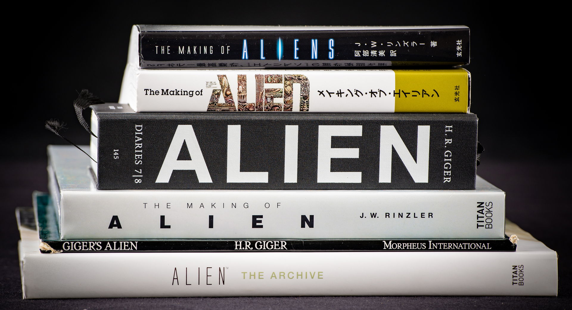 Lot # 1799: Alien - All Items - J.W. Rinzler Collection: Reference Book ...