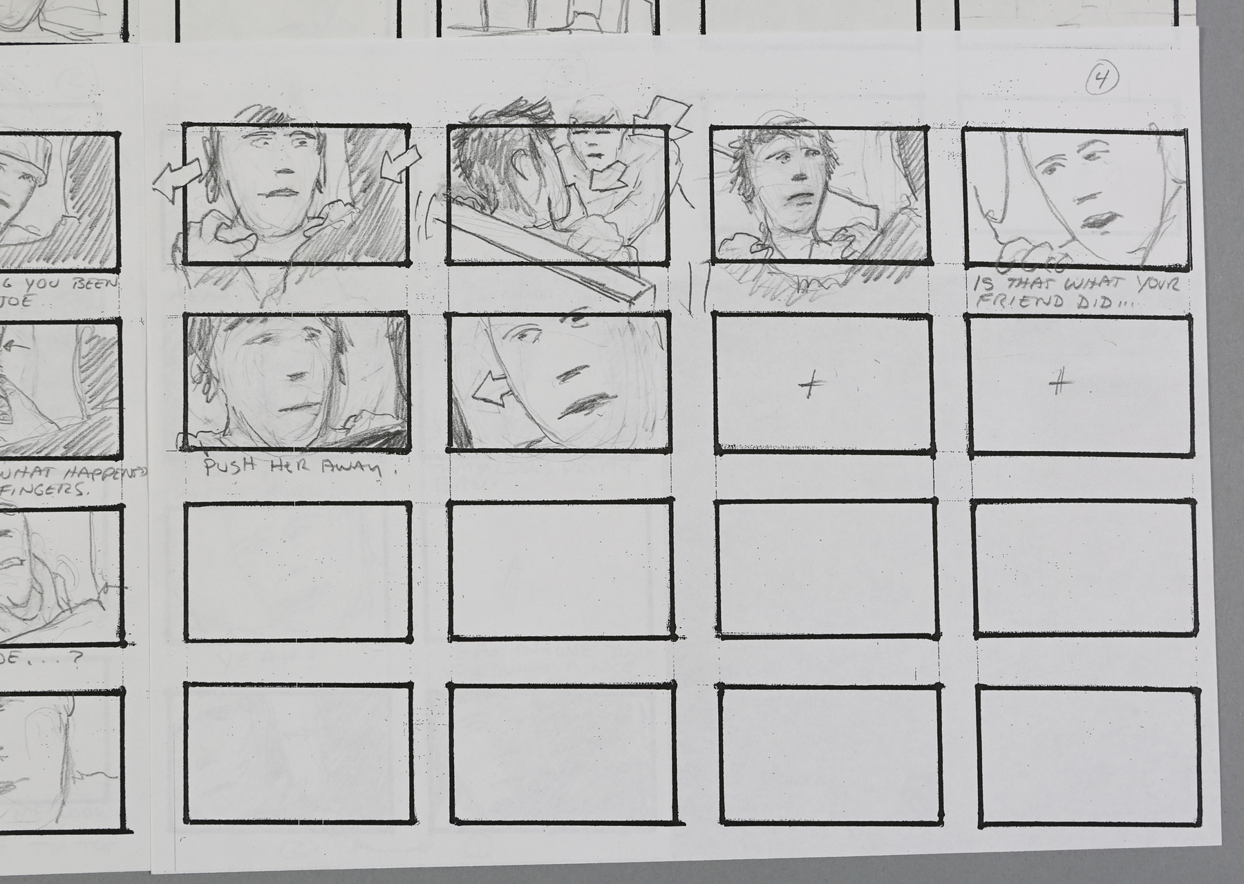 Hand-Drawn Storyboard Scenes 67-80 by Phil Tippett | Propstore - Find ...