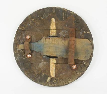 Woad Warrior Round Shield | Prop Store - Ultimate Movie Collectables