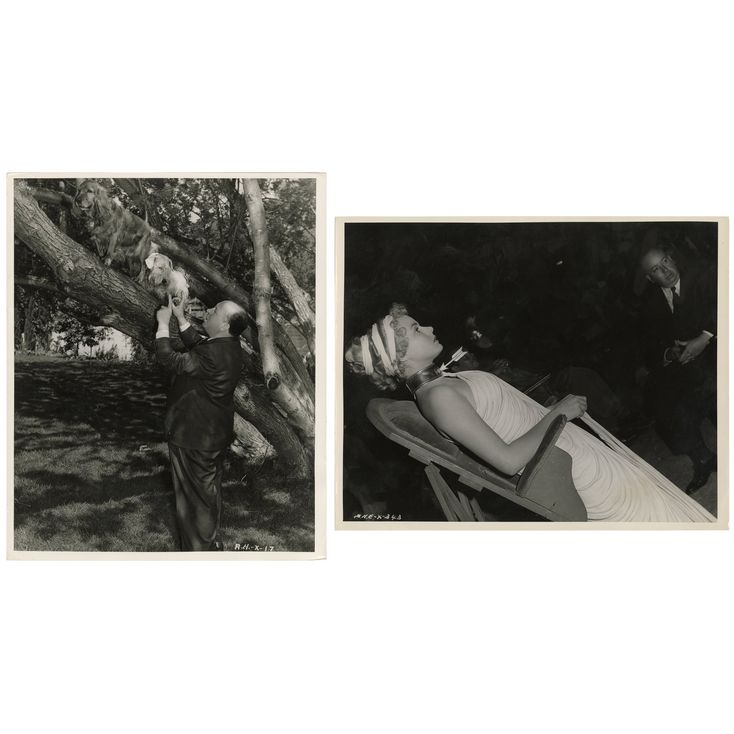 Lot # 1541: SPELLBOUND (1945) - Ingrid Bergman and Alfred Hitchcock ...