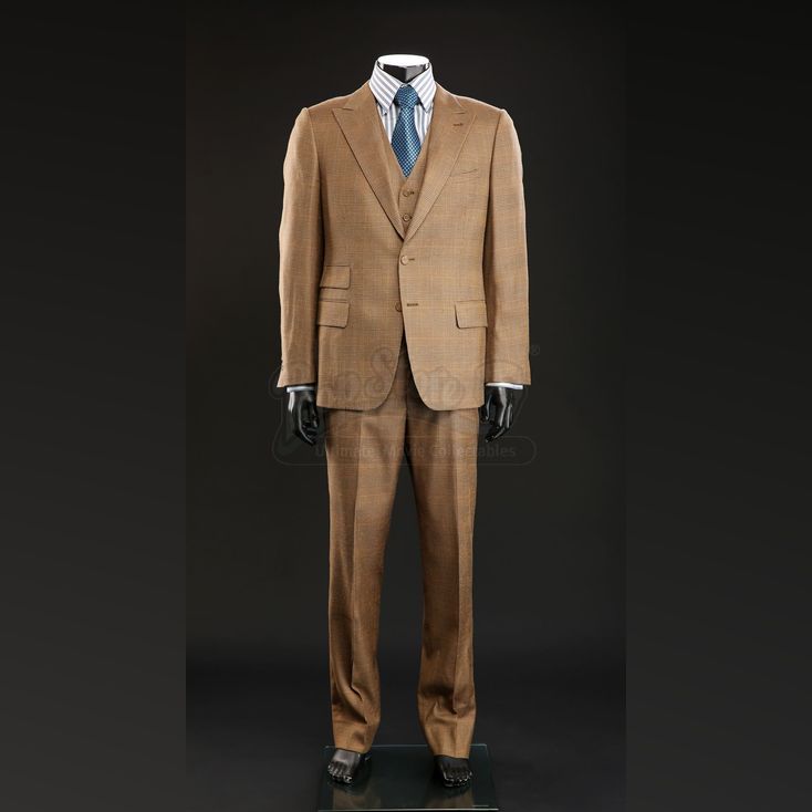 Hannibal Lecters (Mads Mikkelsen) Brown Three-Piece Suit | HANNIBAL (TV ...