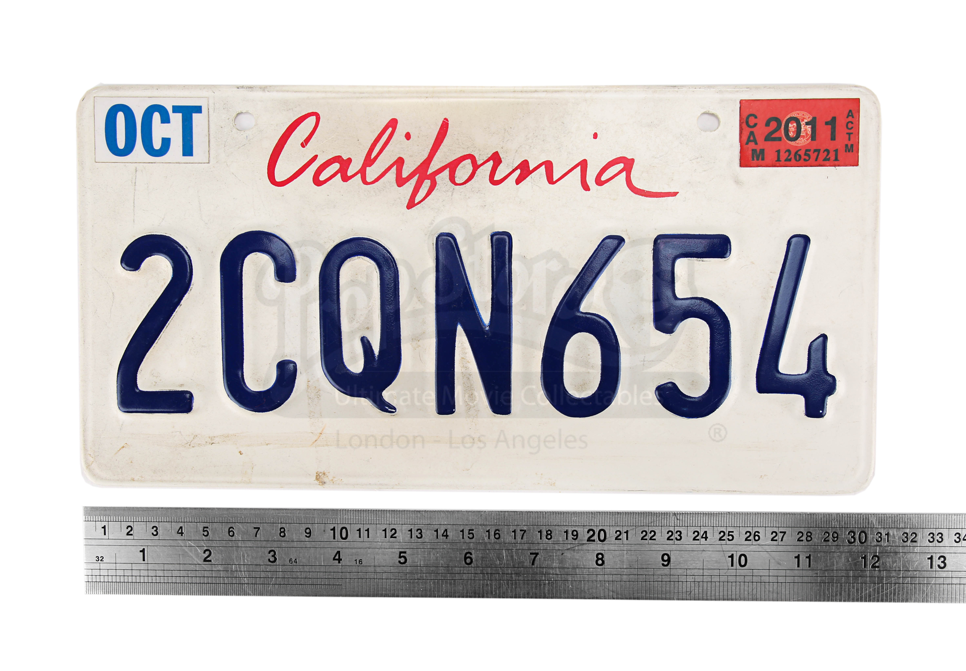 Drivers (Ryan Gosling) Costume and Chevy Impala Licence Plate ...