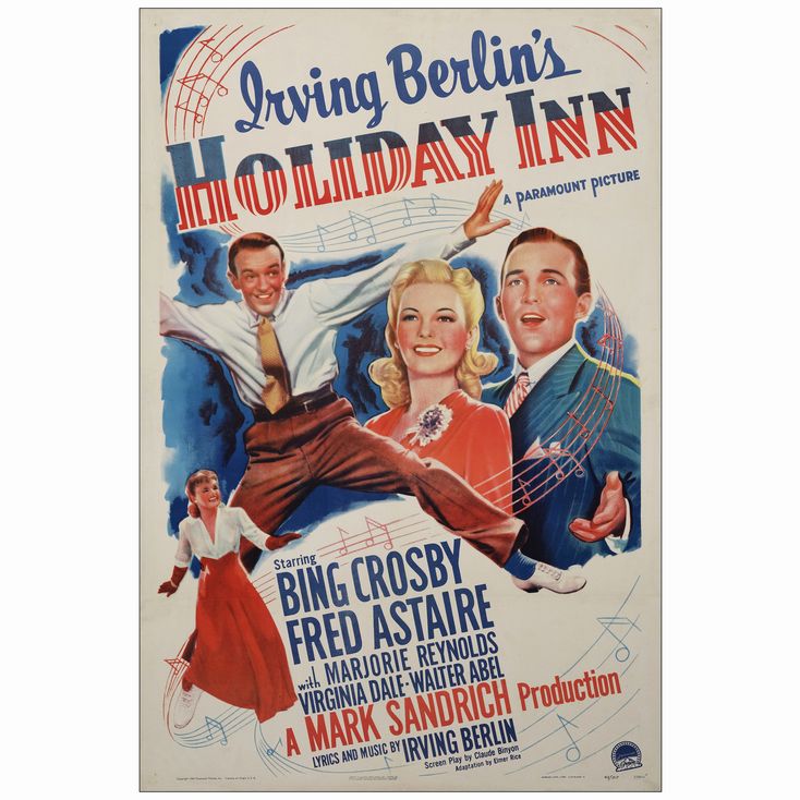121: One Sheet (27 x 41 ); Fine on Linen ### HOLIDAY INN (1942)