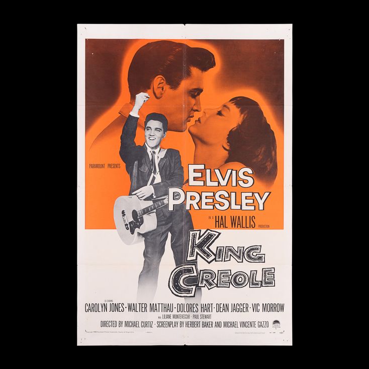 Lot 508 - US One-Sheet | KING CREOLE (1958)