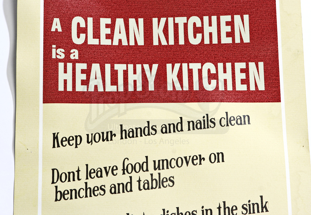 Large Clean Kitchen Poster | Prop Store - Ultimate Movie Collectables