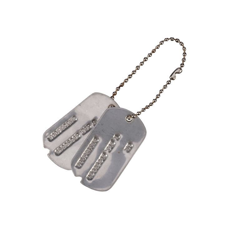 Lot 450. Wolverines (Hugh Jackman) Production-Made Pair of Dog Tags | X ...