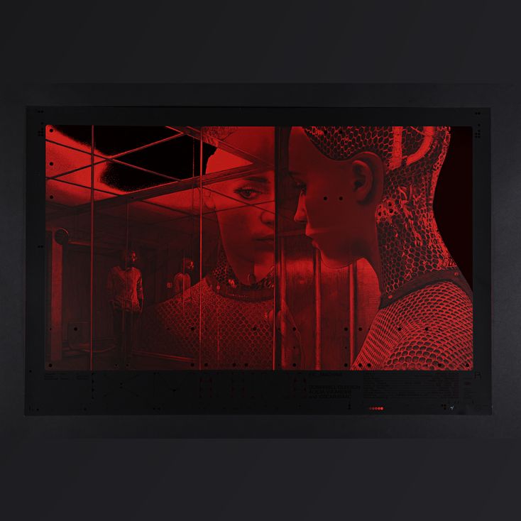 Lot #100 - EX MACHINA (2014) - Hand-Numbered Limited Edition Red Foil ...