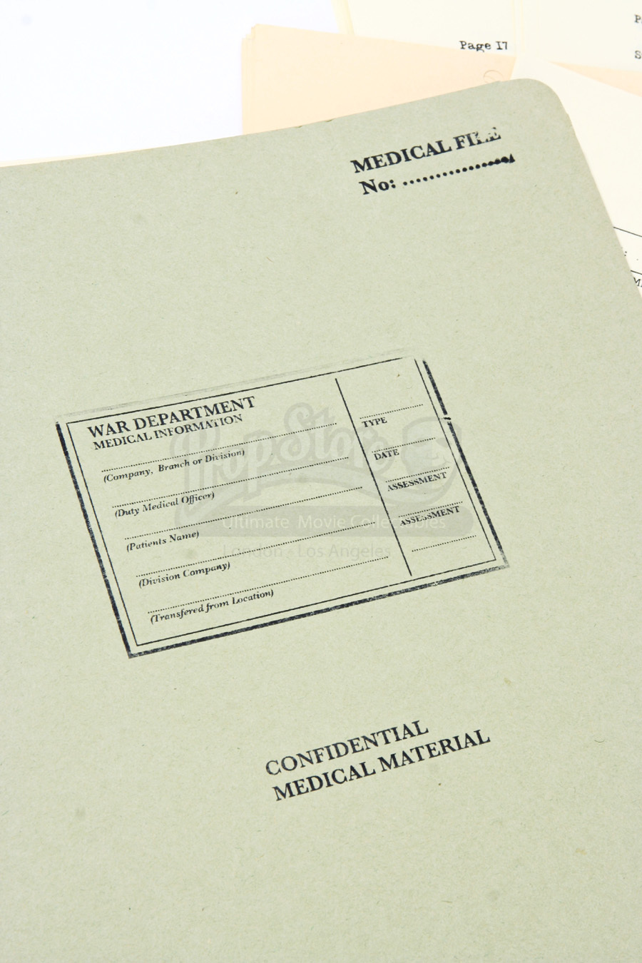 Military Document Lot 003 | Prop Store - Ultimate Movie Collectables
