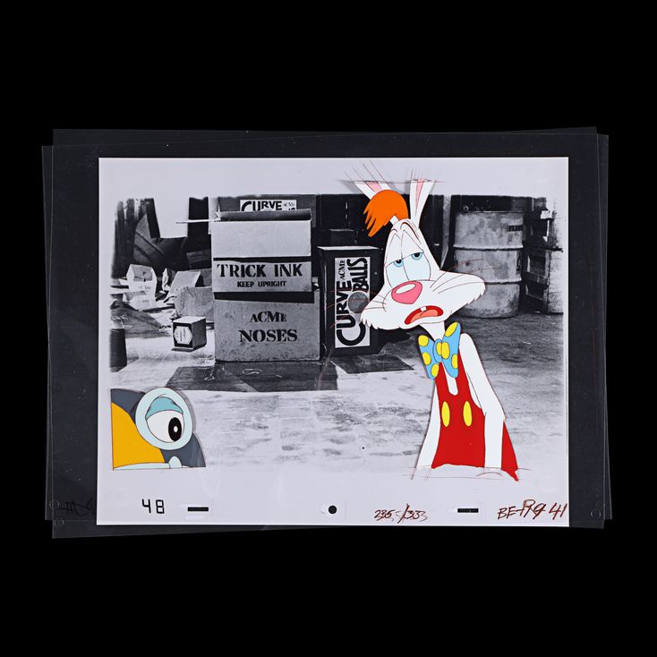 Lot # 1816: WHO FRAMED ROGER RABBIT (1988) - Hand Painted Benny and ...