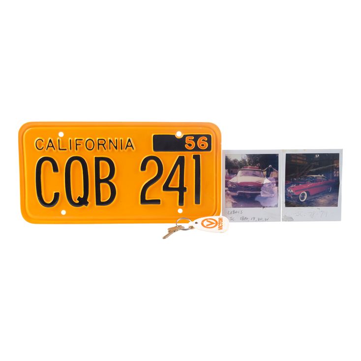 78. Christines Production-Made License Plate, Key, and Two Production ...