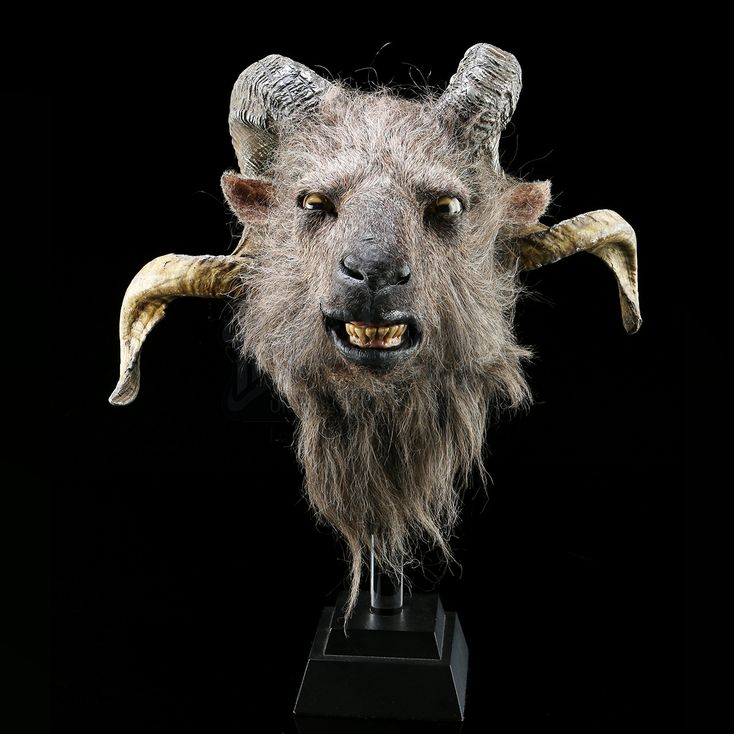 Satyr Mask with Long Horns | CHRONICLES OF NARNIA, THE: PRINCE CASPIAN ...