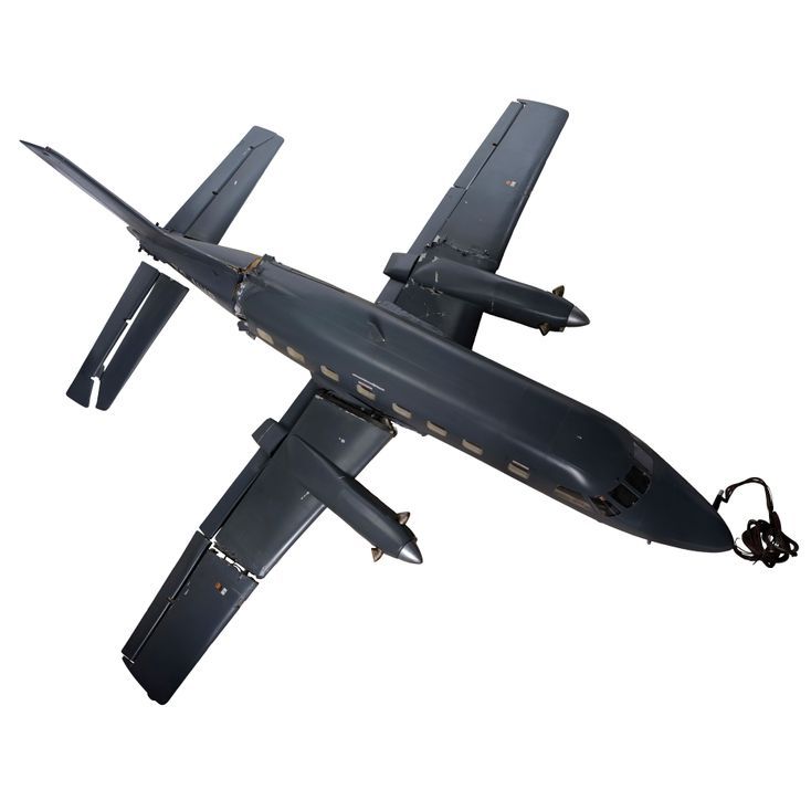 87. Oversized Bane-Destroyed CIA Plane Model Miniature | DARK KNIGHT ...