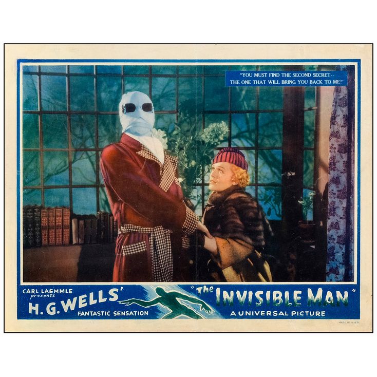 192. Lobby Card (11 x 14 ); Fine ### THE INVISIBLE MAN (1933)